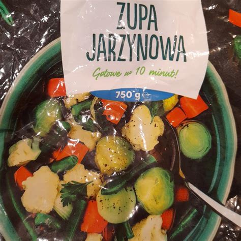 Zupa jarzynowa Mroźna kraina kalorie kJ i wartości odżywcze