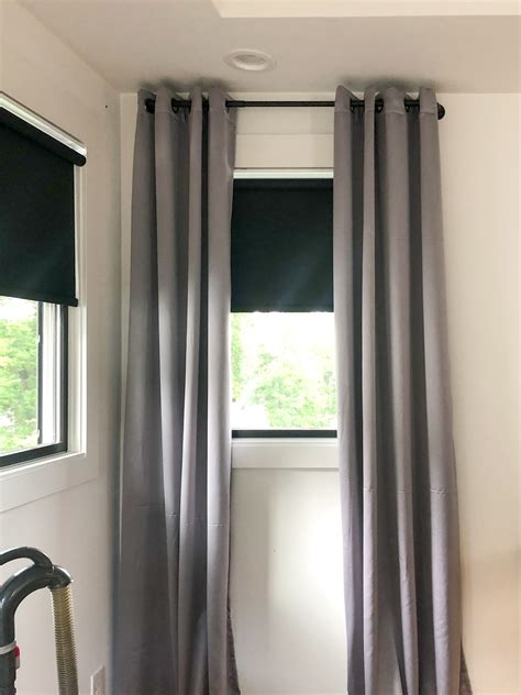 How I Install Perfectly Even Curtain Rods Every Time Without A Level T