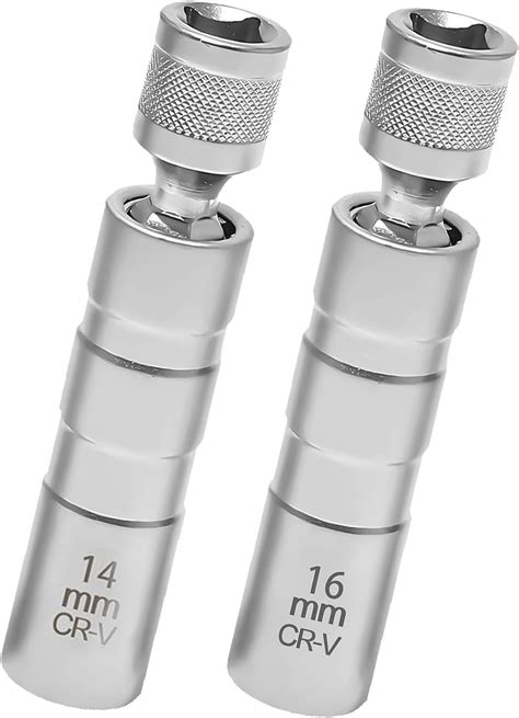 Amazon fr 2 Pièces de Cle a Bougie Douille Bougie 14mm cle a