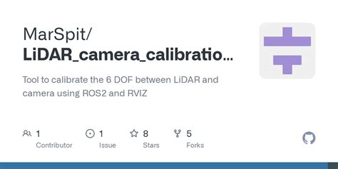 Github Marspit Lidar Camera Calibration Tool Tool To Calibrate The