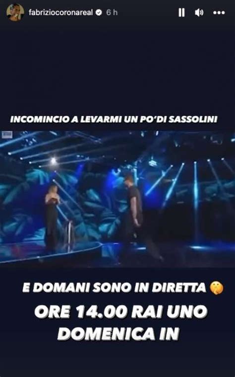 Fabrizio Corona Annuncia La Sua Ospitata A Domenica In Dago Fotogallery