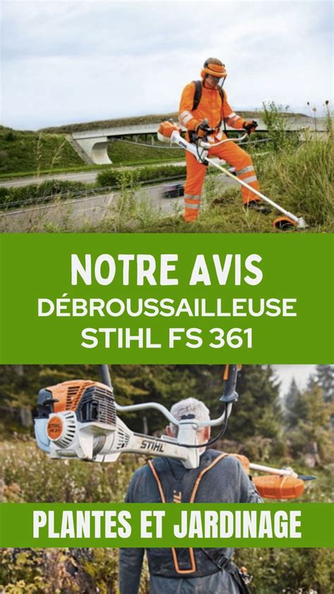 Avis Test Coupe bordure débroussailleuse thermique Stihl FS 361 C