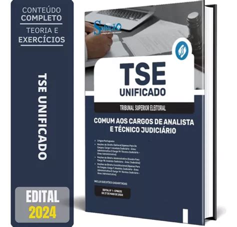 Apostila Tse Unificado Comum Analista E Técnico Judiciário