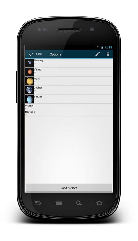 android listview context menu actionmode callback
