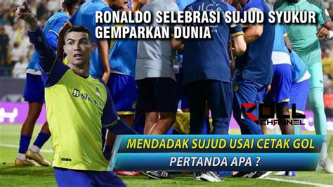 Momen Ronaldo Lakukan Selebrasi Sujud Syukur Usai Cetak Gol Cantik