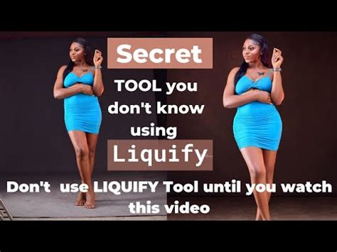HOW TO CHANGE BODY SHAPE IN PHOTOSHOP USING LIQUIFY TOOL YouTube