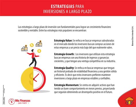 Tipos de estrategias de inversión en el largo plazo