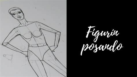 Cómo dibujar FIGURINES DE MODA postura básica Alejandra Colomera