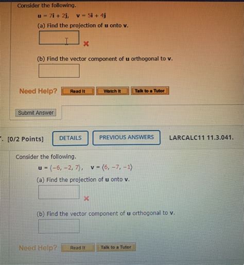 solved find a unit vector that is orthogonal to both u and