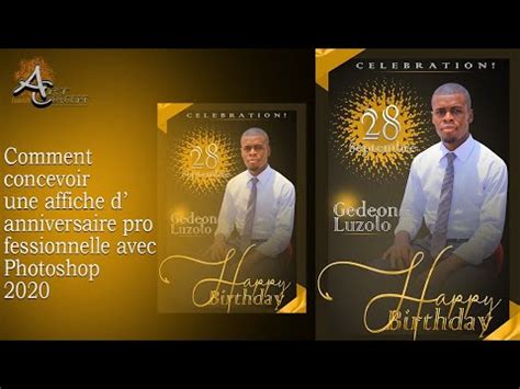 Comment créer et sublimer une affiche d anniversaire professionnelle