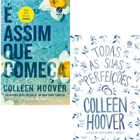 Coleção Todas As Suas Imperfeições É Assim Que Começa Colleen