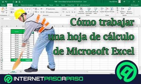 Trabajar En Las Hojas De C Lculo En Excel Gu A Paso A Paso
