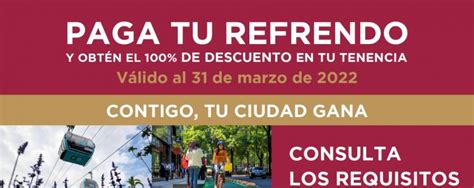 Formato De Pago De Refrendo 2022 Cdmx Image To U