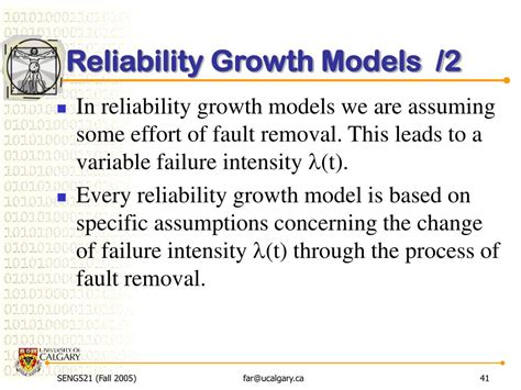 ppt seng 521 software reliability and testing powerpoint presentation id 4433239