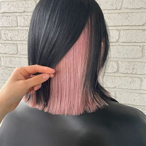 Haim 디자인탈색 컬러 단발 s Instagram photo BOING HAIR pink two twon 블랙핑크