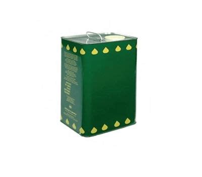 Lattina Per Olio In Banda Stagnata Lt