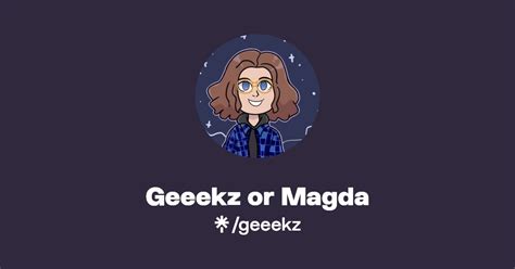 Geeekz Or Magda Instagram Linktree