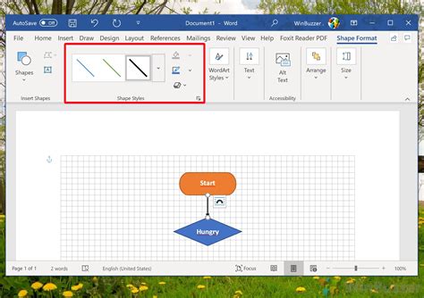 How To Create A Flowchart In Word With Shapes Or Smartart Winbuzzer