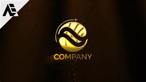 After Effects Tutorial Cinematic Golden Logo Animation No Plugin