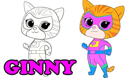 How To Draw GINNY Easy To Follow Tutorial From Disney S