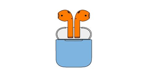 How To Draw Airpods Airpods Drawing Draw And Color Airpods Draw
