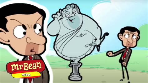 Mr Bean Y La Estatua En Movimiento Mr Bean Animado Espa Ol