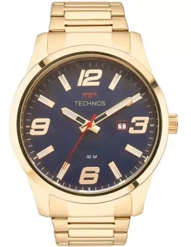 Reloj Technos Racer Gold Ampi A Para Hombre Mercadolibre