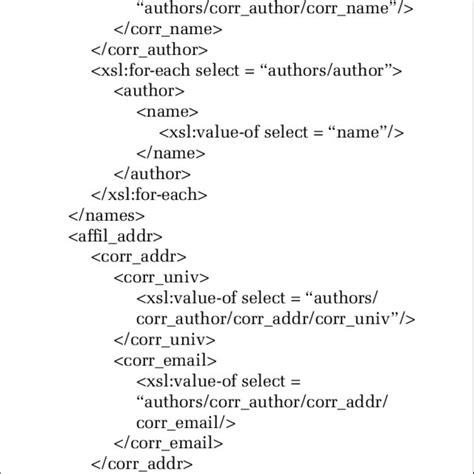 the transformation process of xml documents download scientific diagram