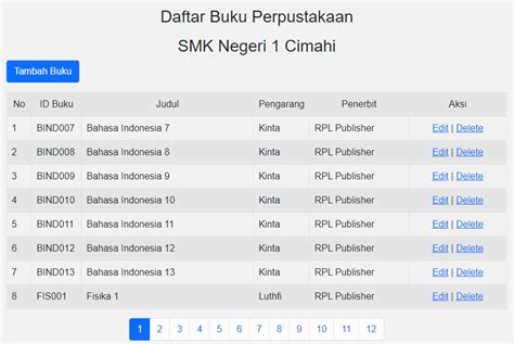 membuat aplikasi perpustakaan berbasis web dengan php dan bootstrap