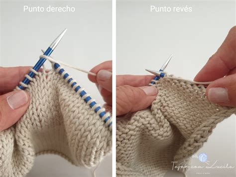 Cómo hacer puntos a dos agujas sencillos Tejer con Lucila