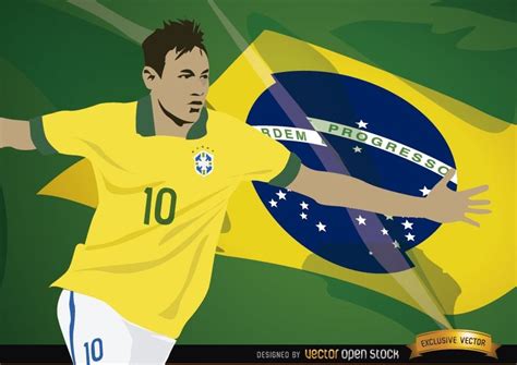 Diseños vectoriales de bandera brasil para camisetas y más Merch