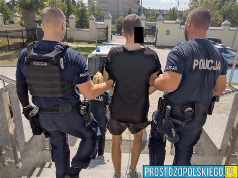 Kryminalni z Brzegu zatrzymali poszukiwanego 25 latka Męzczyzna