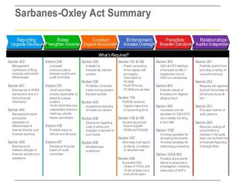sarbanes oxley act sox cio wiki