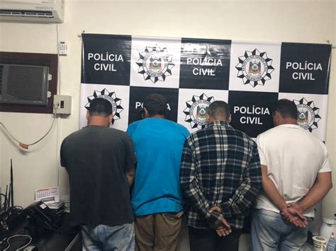 Quadrilha De Roubo De Carros Presa Em Taquara Regi O Jornal Nh
