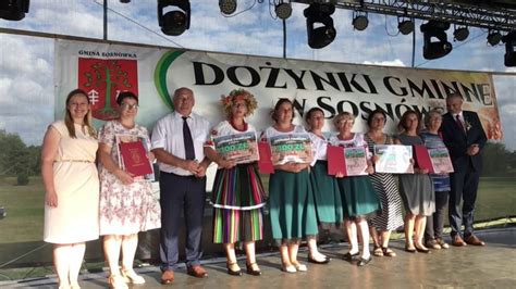 Dożynki w gminie Sosnówka YouTube