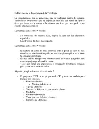 Modelos Vectoriales Y Modelos Raster PDF