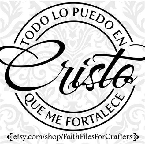 2023 Todo Lo Puedo Hacer En Cristo Que Me Fortalece MJ SUD Etsy