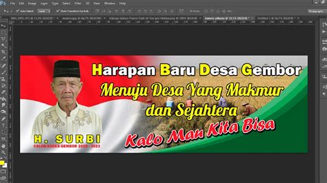 Detail Contoh Spanduk Calon Kepala Desa Koleksi Nomer