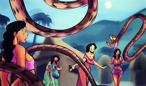 Kaa Takes The Man Village Patreon Preview By Ipnozi On Deviantart
