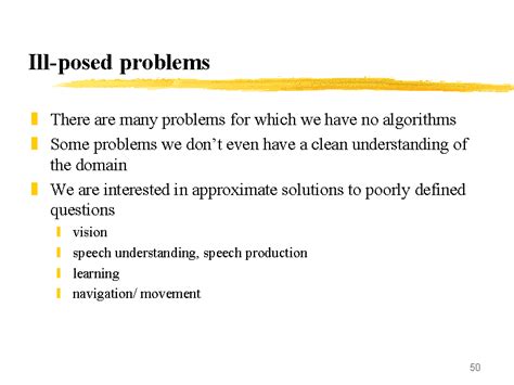 ill posed problems