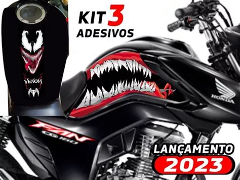 Adesivo Cg Fan Gravata Tanque Lateral V