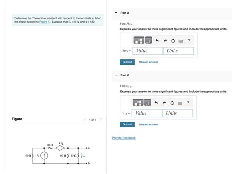 Solved Determine The Thevenin Equivalent With Respect To The Chegg