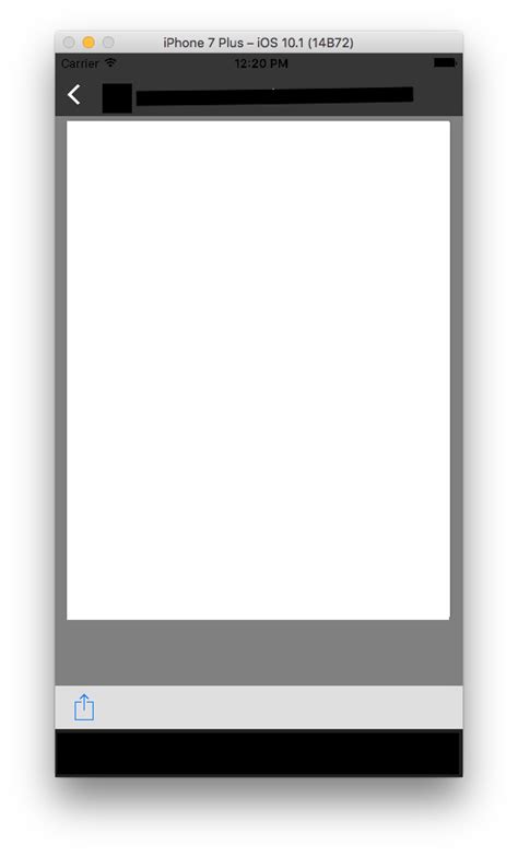 Ios UIDocumentInteractionController Action Options Menu Not Visible