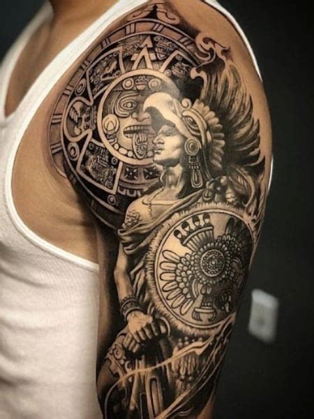 Details More Than 71 Aztec Knee Tattoo Best In Coedo Vn