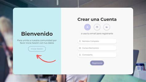 formulario de registro y login dinamico html css js youtube