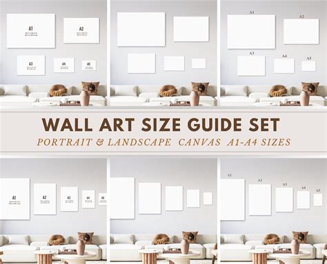 Wall Art Size Guide Standard Frame Size Guide Poster Sizes Guide