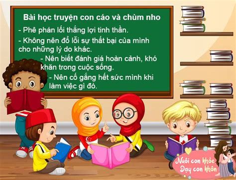 Truyện cổ tích Con cáo và chùm nho xanh