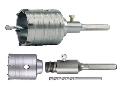 OTWORNICA DO MURU BETONU KORONKA 125mm ADAPTER HEX Otwornica 125mm