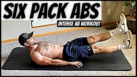 8 Min Intense Abs Workout Six Pack Workout You Can Do At Home YouTube