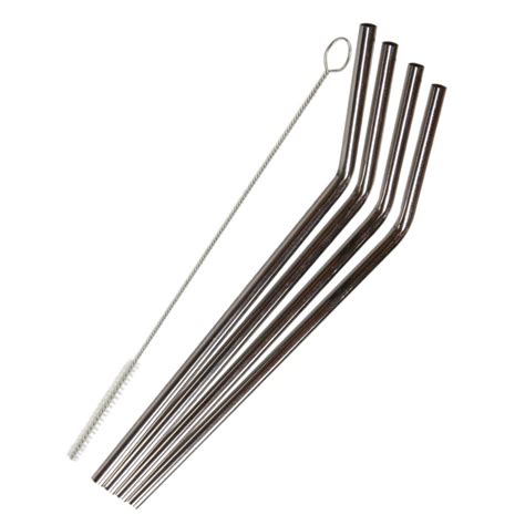 Les pailles réutilisables en inox goupillon AH TABLE